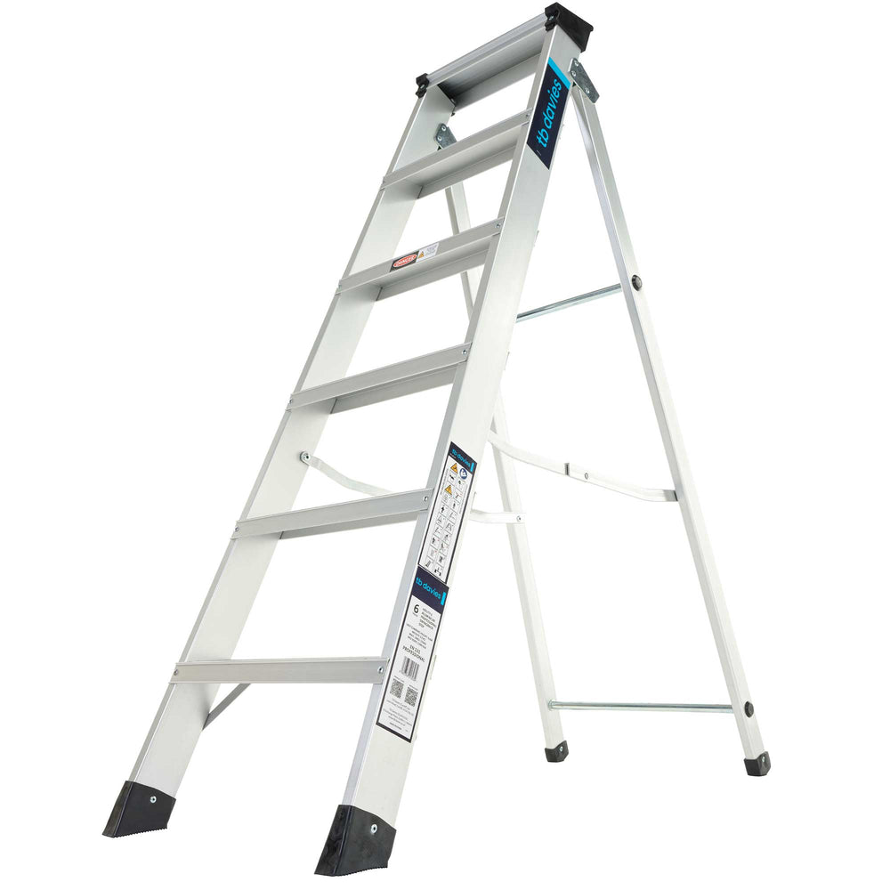 TB Davies HDUTY-S Aluminium Professional Swingback Step Ladder