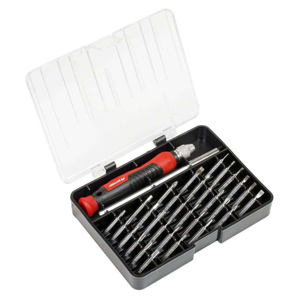 Sealey Premier Precision Bit Screwdriver Set 32pc