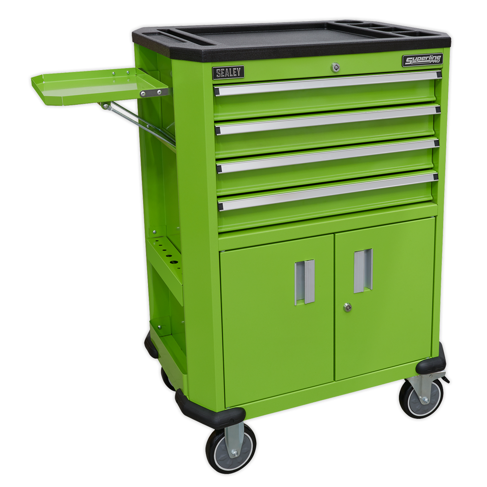 Sealey Superline PRO® Tool Trolley with 4 Drawers & 2 Door Cupboard