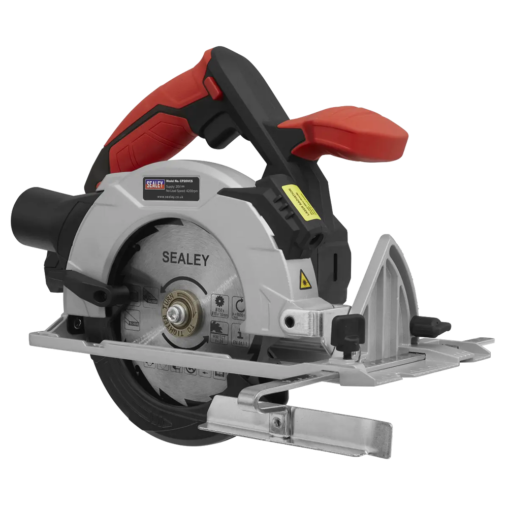 Sealey SV20 Series 150mm Cordless Circular Saw 20V - Body Only