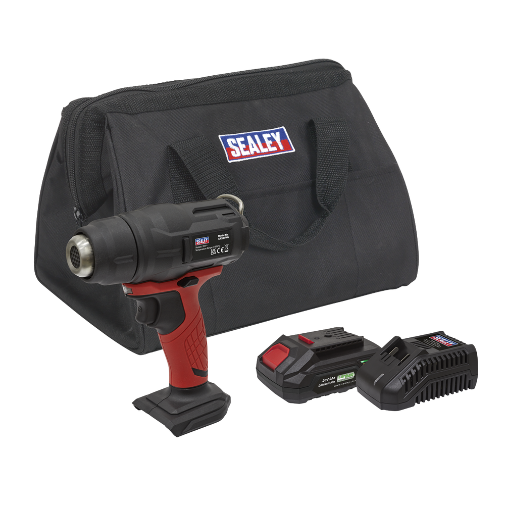 Sealey SV20 Series Cordless Heat Gun Kit 20V 2Ah