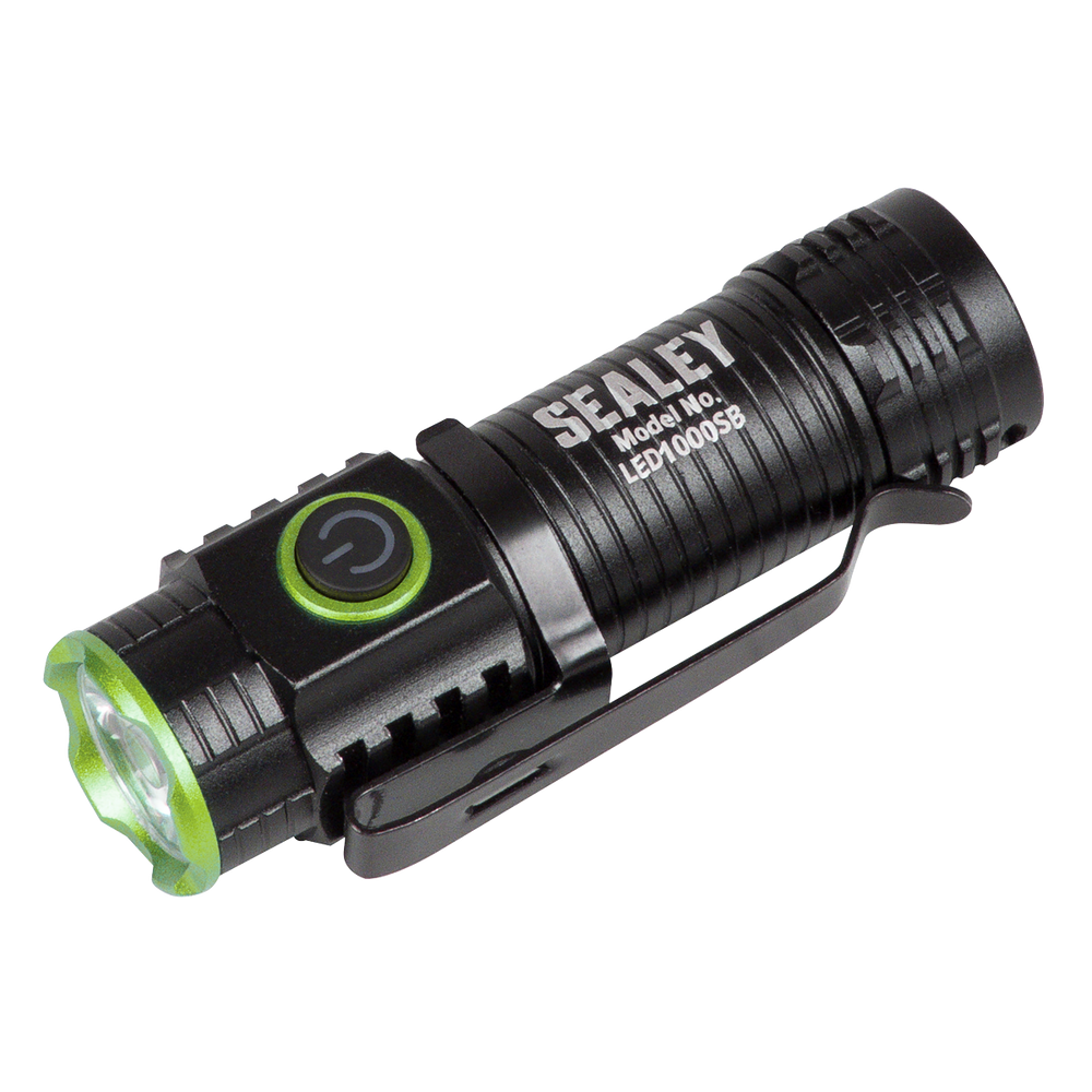 Sealey Rechargeable Super Beam Pocket Light 10W SMD LED