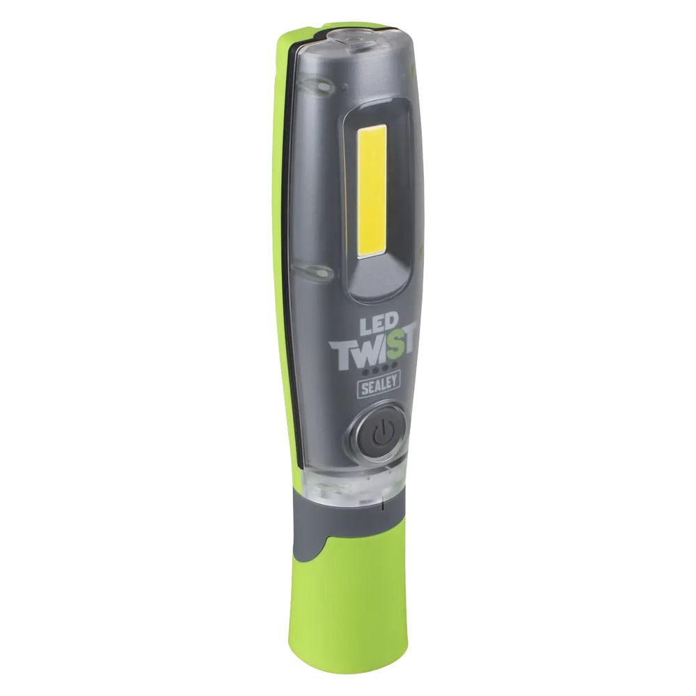 Sealey LED Twist Rechargeable Inspection Light 8W COB & 1W SMD ...