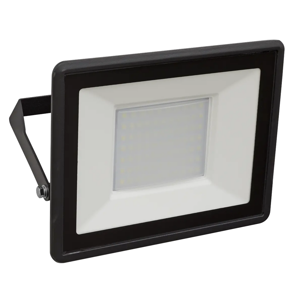 Sealey Extra-Slim Floodlight with Wall Bracket 50W SMD LED 230V