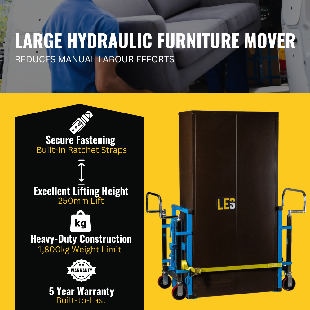 1,800kg Large Hydraulic Furniture Movers | Lifting Equipment Store