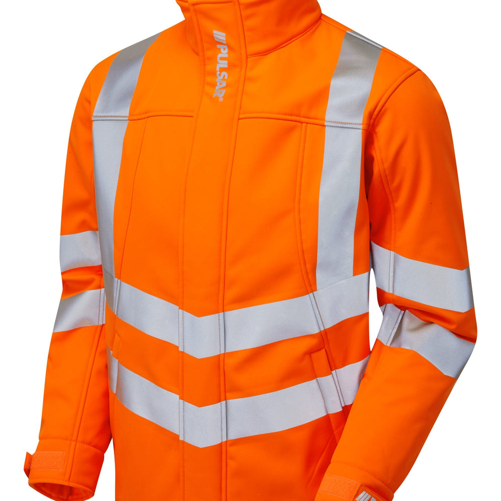 PULSAR PR535 PROTECT HV Orange Interactive Softshell Jacket