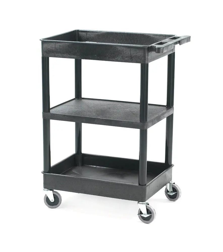 Proplaz Superstrength Plastic Multi-Purpose Shelf Trolley
