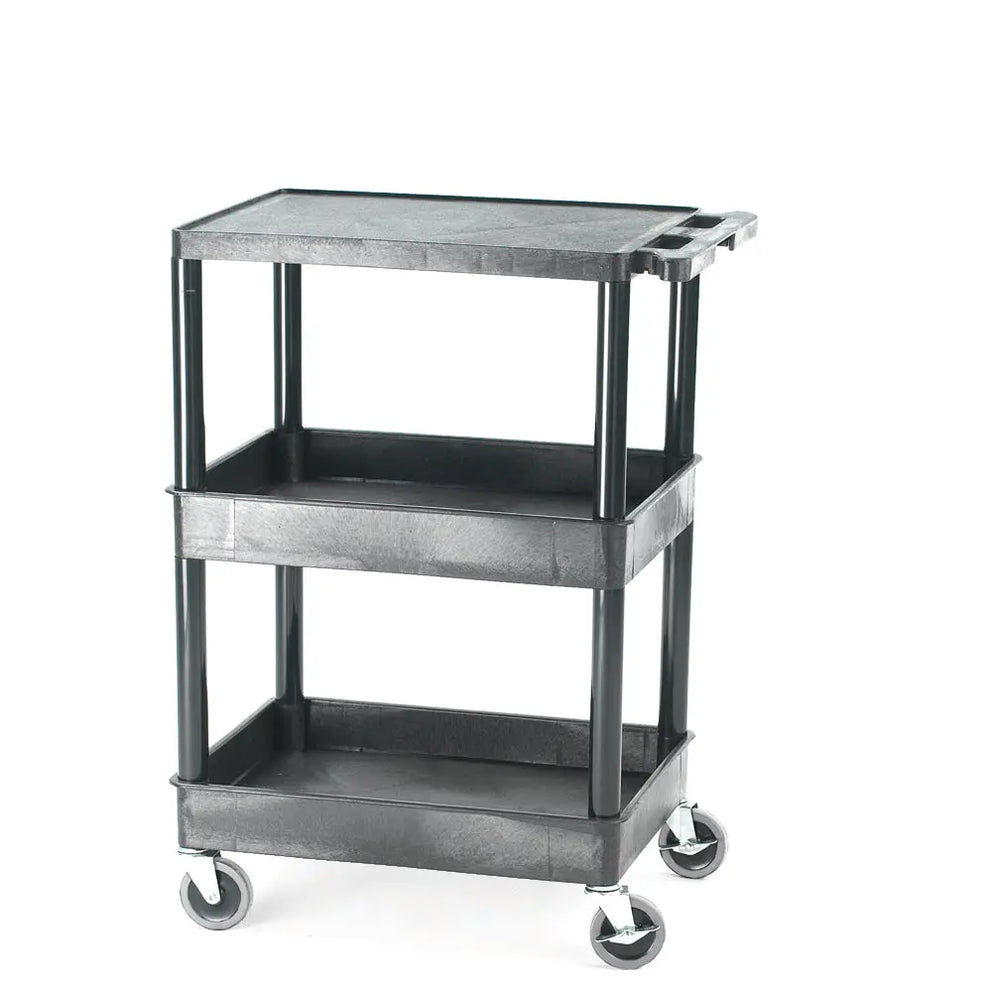 Proplaz Superstrength Plastic Multi-Purpose Shelf Trolley
