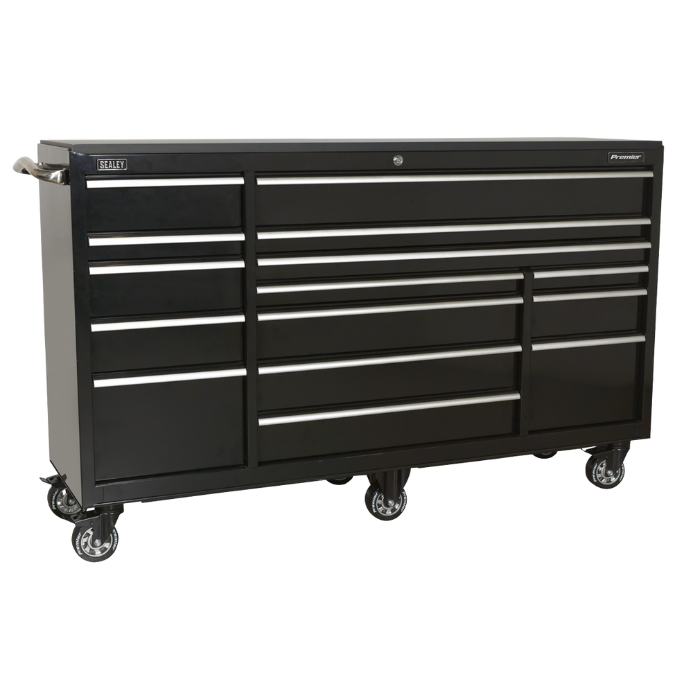 Sealey Premier™ Heavy-Duty Extra-Wide Rollcab 15 Drawer 1845mm