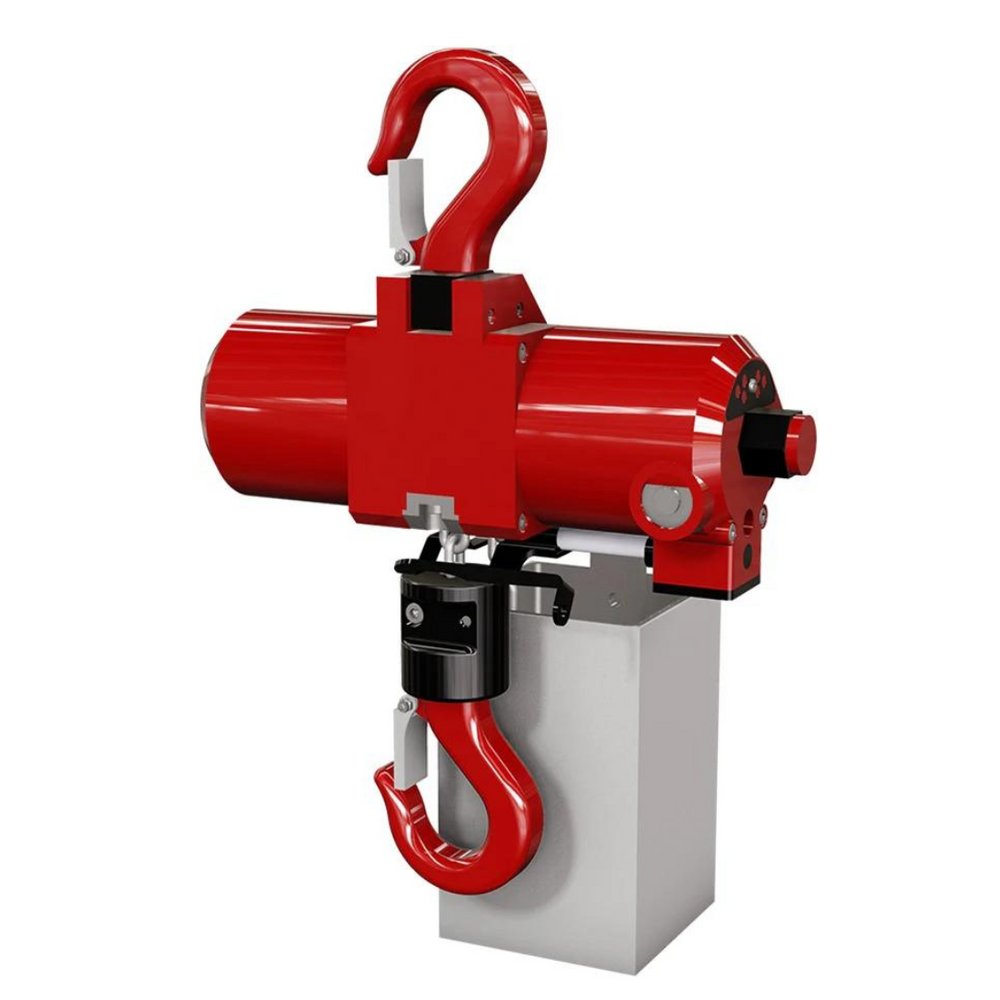Red Rooster Top Hook Suspension 250kg Mini Air Hoist | Lifting ...