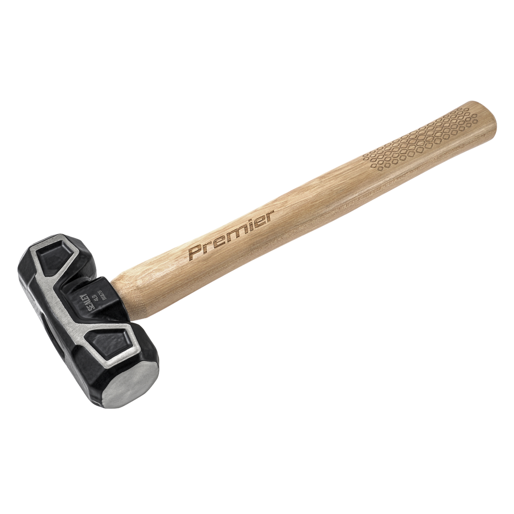 Sealey Premier Short Handle Sledge Hammer with Hickory Shaft 4lb