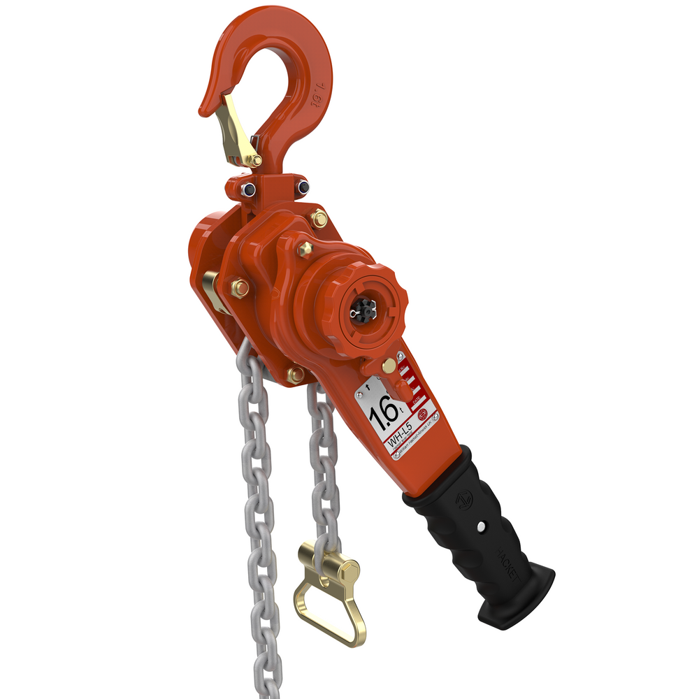 William Hackett L5 QP (Quad Pawl) 800kg-15te Lever Hoist