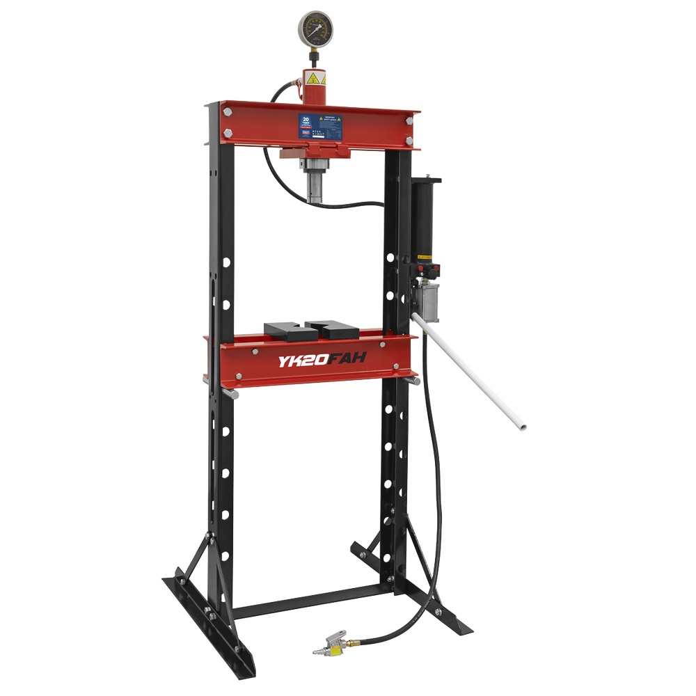 Sealey Air/Hydraulic Floor Type Press 20 Tonne