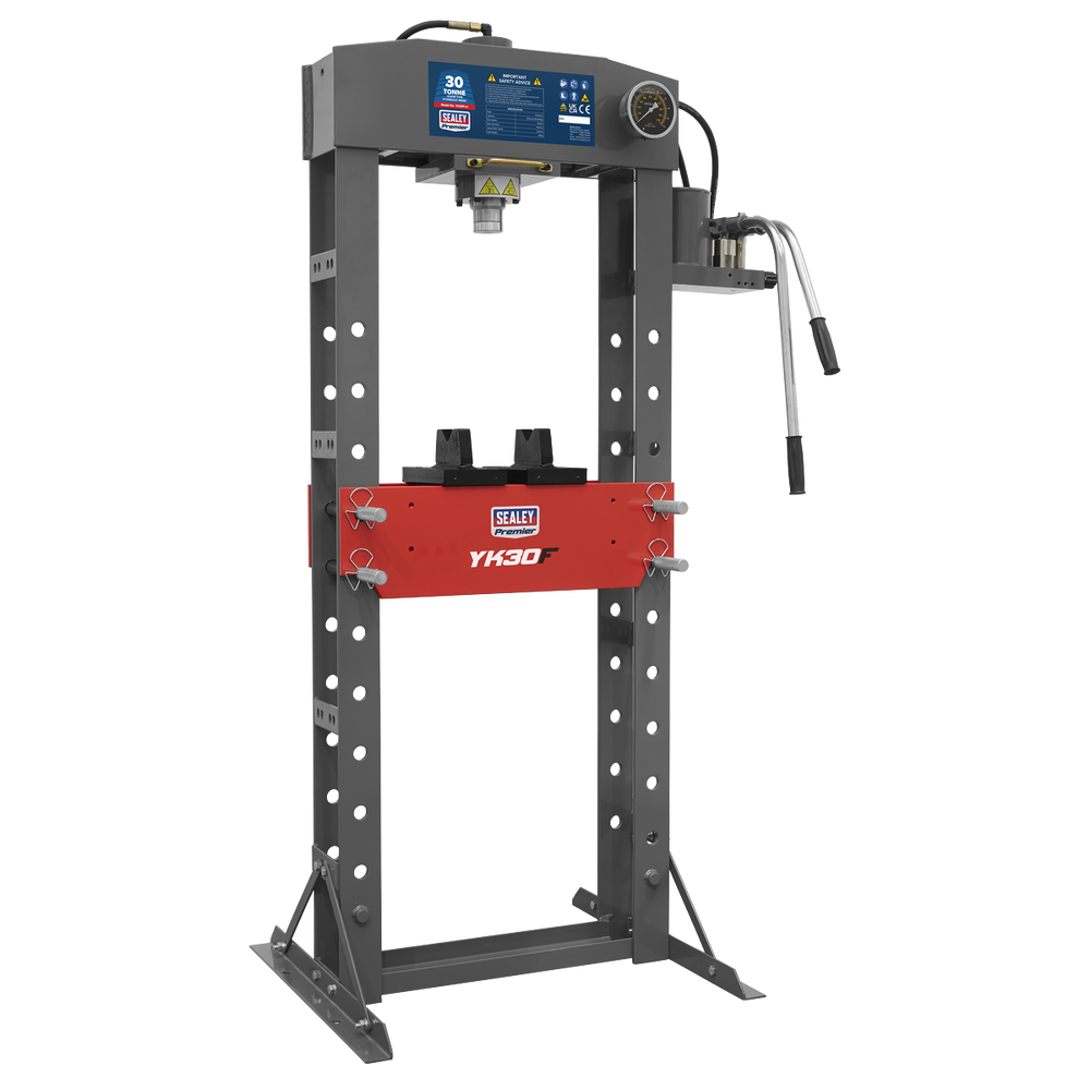 Sealey Premier Hydraulic Floor Type Press 30 Tonne | Lifting Equipment ...