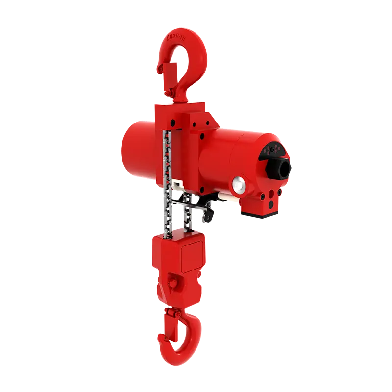 Red Rooster Top Hook Suspension 500kg Mini Air Hoist