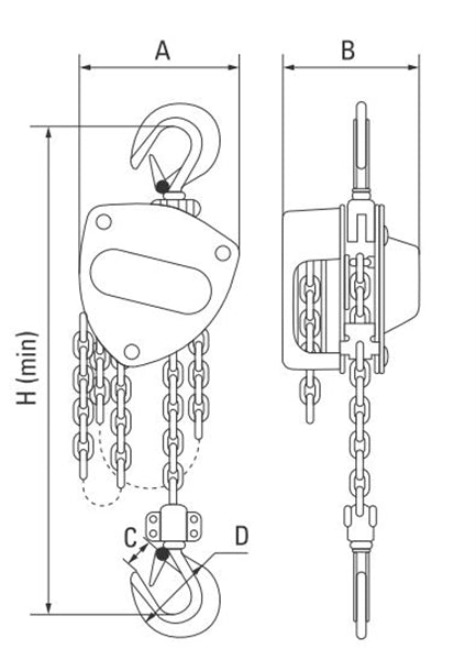 George Taylor GT Viper Chain Block