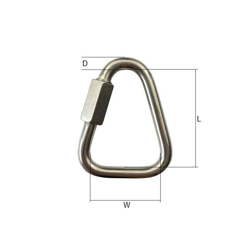 Stainless Steel Delta Quick Link