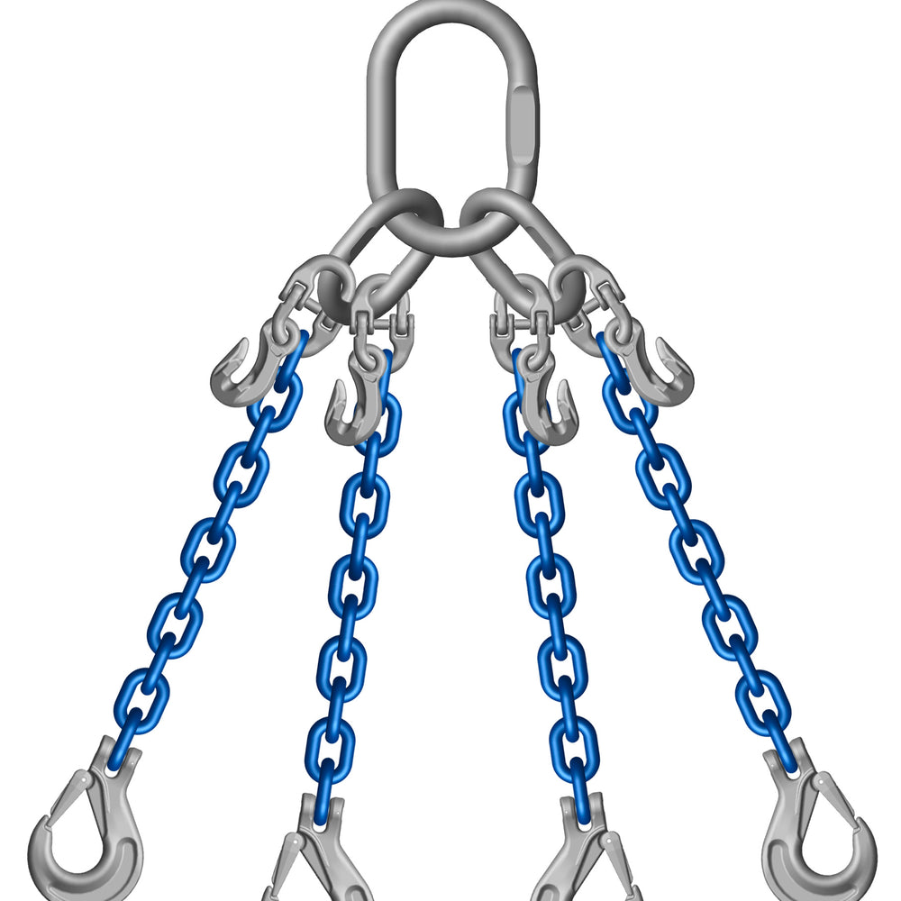 Grade 10 4 Leg 19mm Chain Slings 30.00 Tonne