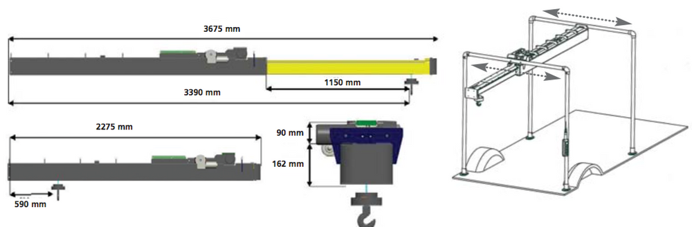 Mad EasyLoad Van and Lorry Crane 500kg