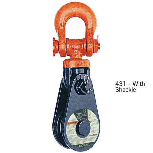 Mckissick 430-431-407 Snatch Blocks | Lifting Equipment Store