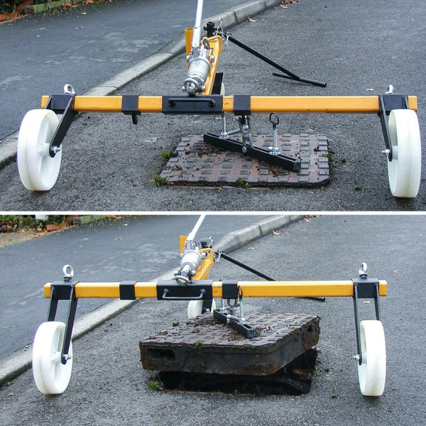 Probst Hydraulic Manhole Cover Lifter SDH-H Kit