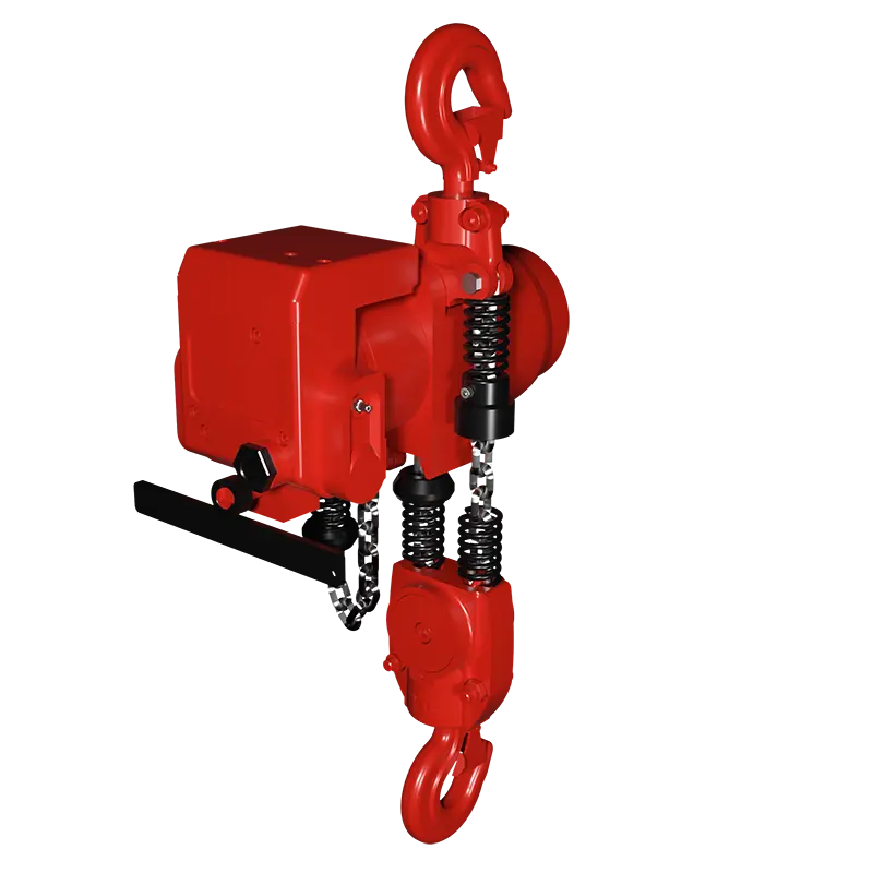Red Rooster Hook Suspension 2 Tonne Air Hoist | Lifting Equipment Store